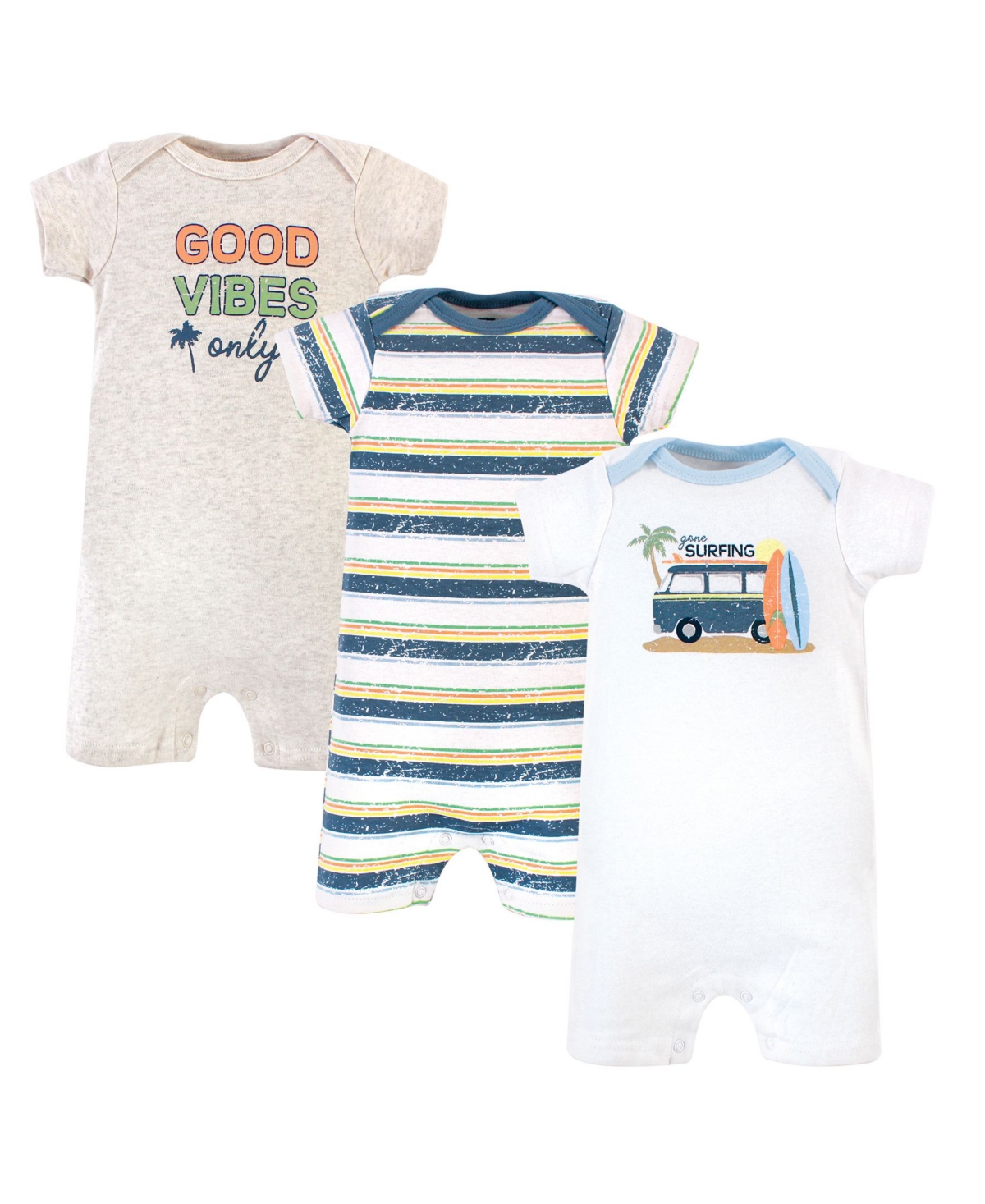 Click here for Hudson Baby Baby Boys Soft Cotton Jumpsuits - Gone... prices