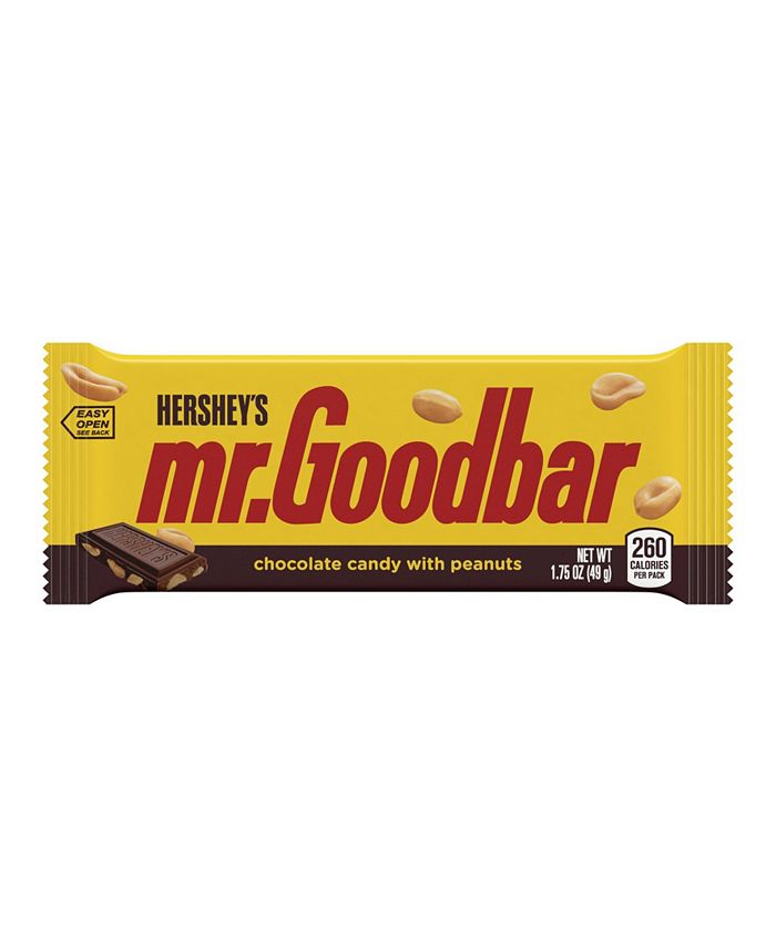 Mr. Goodbar Milk Chocolate Bar, 1.75 oz, 36 Count - Macy's