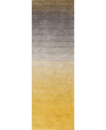 nuLoom Ombre Shag HJOS01A Yellow 5' x 8' Area Rug - Macy's