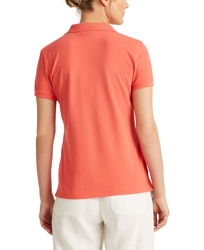 Lauren Ralph Lauren Printed Monogram Polo Shirt - Macy's