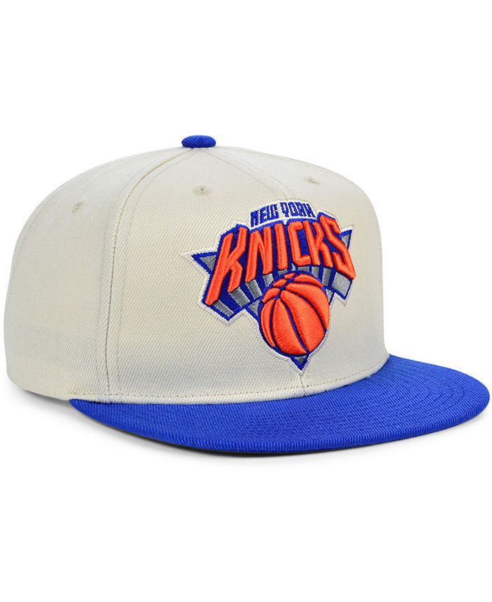 Mitchell & Ness New York Knicks Natural XL Snapback Cap - Macy's