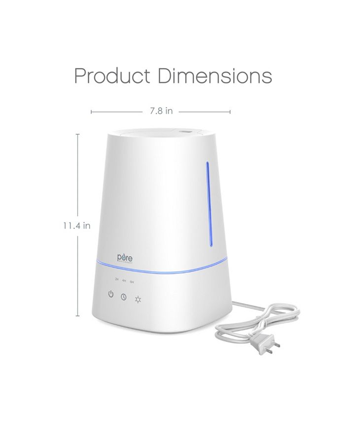 Pure Enrichment Hume Max Top Fill Humidifier - White - Macy's