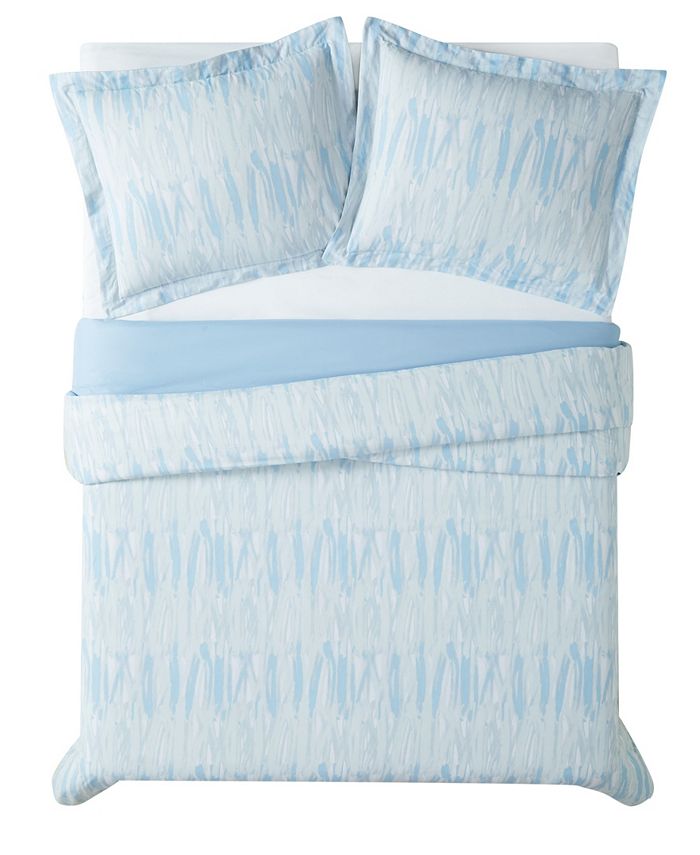 Brooklyn Loom Trevor 3 Piece Duvet Cover Set, King - Macy's