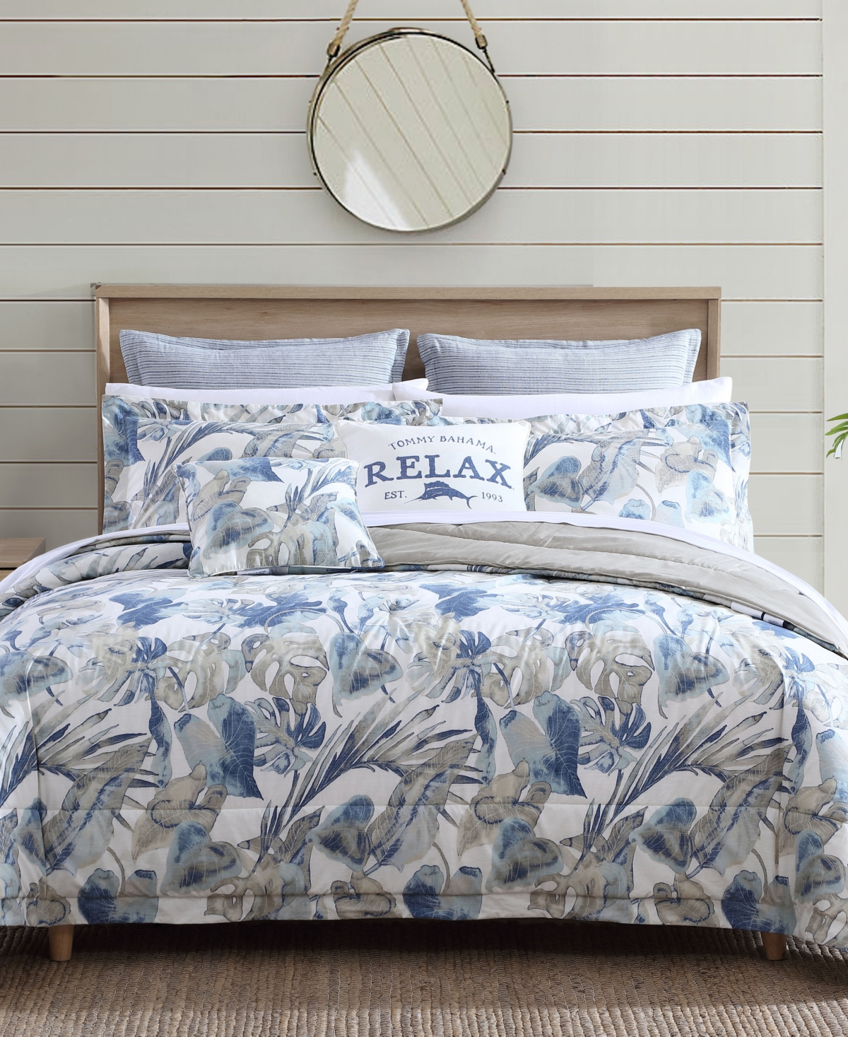 Click here for Tommy Bahama Home Raw Coast 5-Pc. Comforter Set  K... prices
