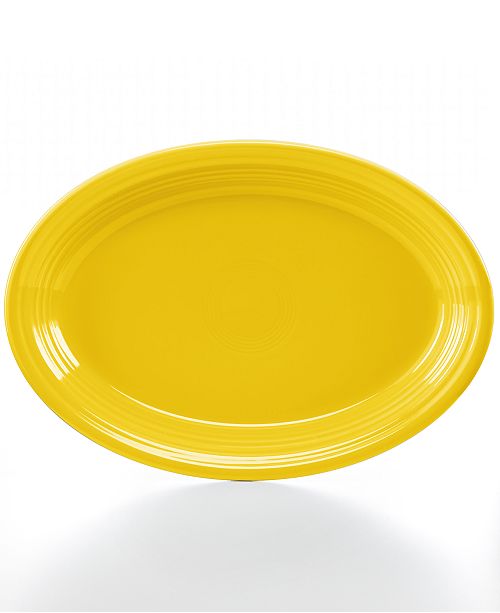 Fiesta Sunflower 13" Oval Platter - Serveware - Dining & Entertaining ...