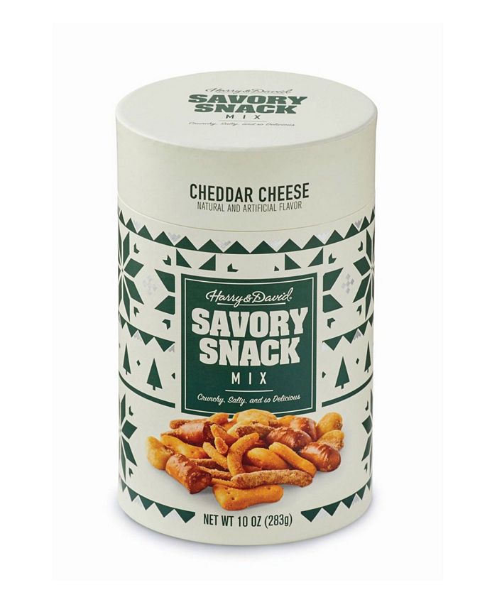 Harry & David Cheddar Snack Mix Canister, 10oz - Macy's