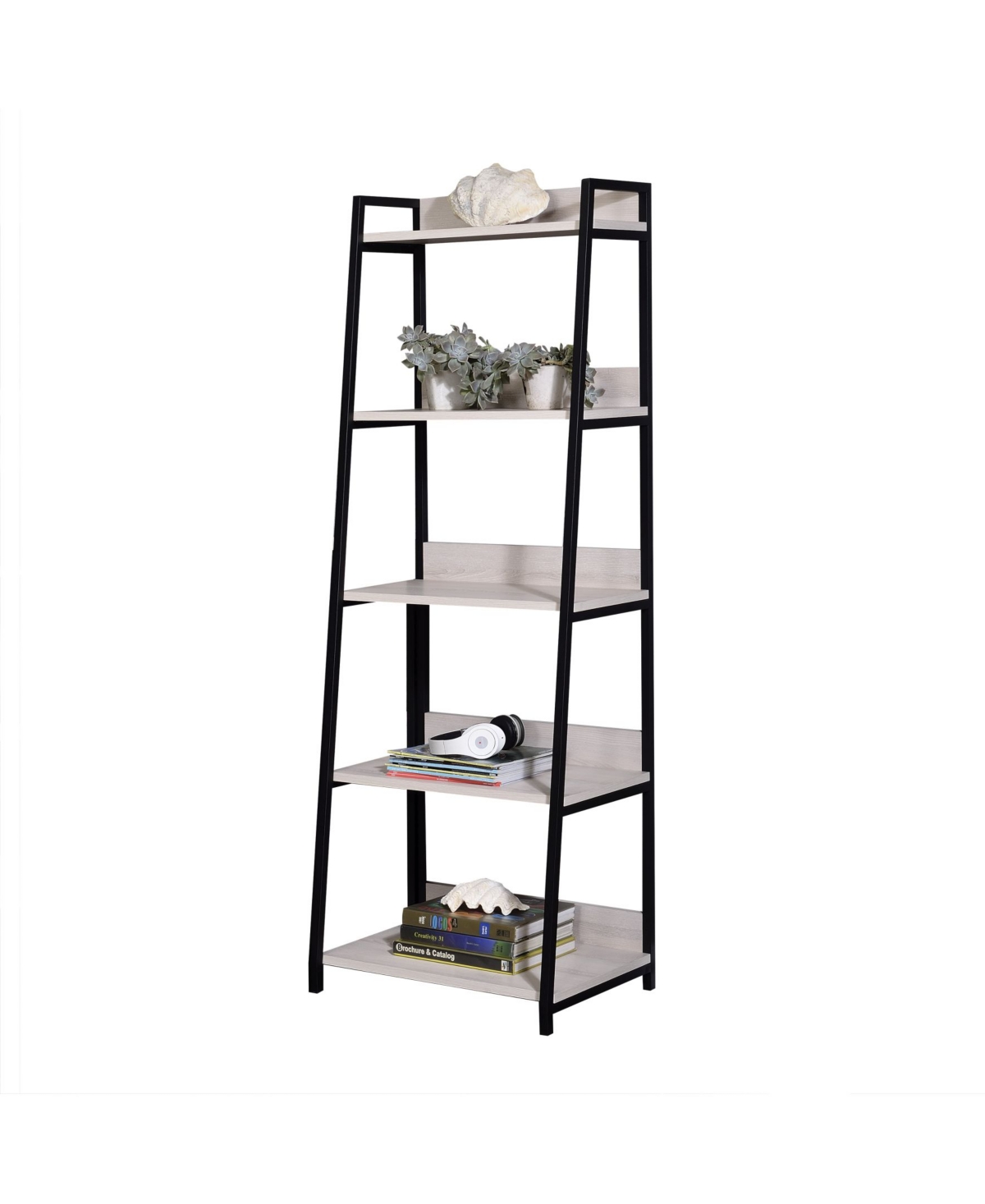 Click here for Acme Furniture Wendral 5-Tier 23 Bookshelf - Brown prices