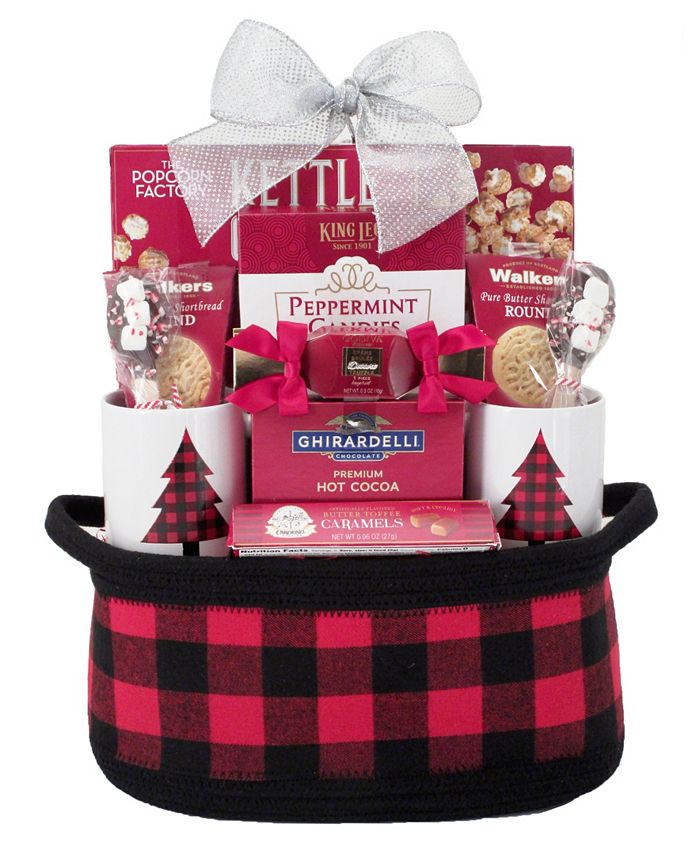 Design Pac Buffalo Plaid Gift Basket - Macy's