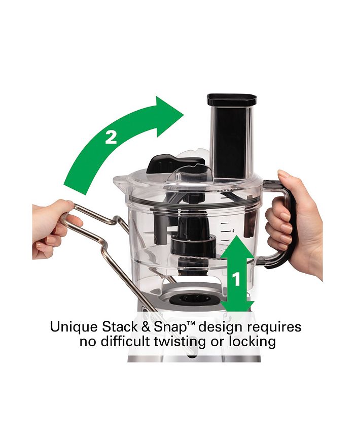 Hamilton Beach Stack Snap™ Food Processor - Macy's