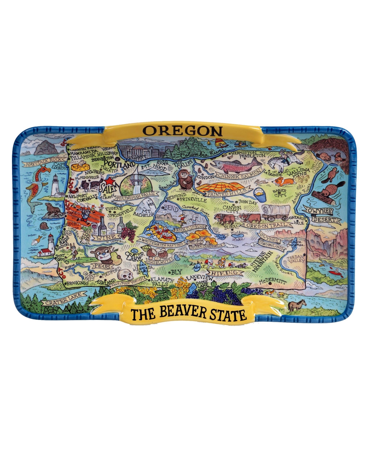 Click here for Certified International Oregon Souvenir Rectangula... prices