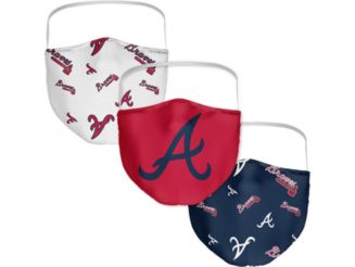 Fanatics Atlanta Braves 3-Pk. Face Mask - Macy's