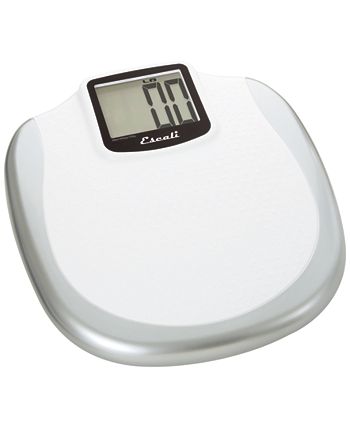 Escali Extra Large Display Bathroom Scale, 440lb - Macy's