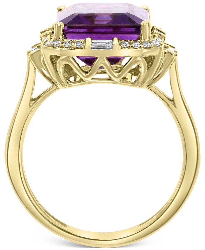 EFFY Collection EFFY® Amethyst (5-3/4 ct. t.w.) & Diamond (1/3 ct. t.w ...