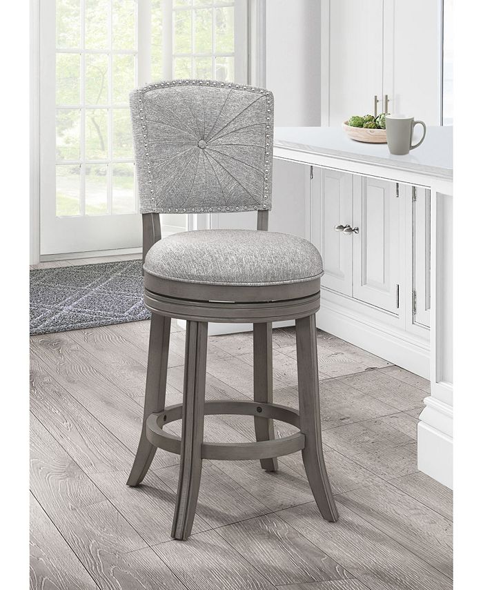 Hillsdale Santa Clara II Swivel Counter Stool - Macy's
