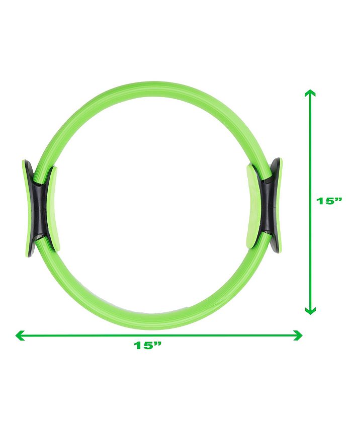 Mind Reader Yoga Pilates Ring, Weight and Resistance, Training Exercise ...