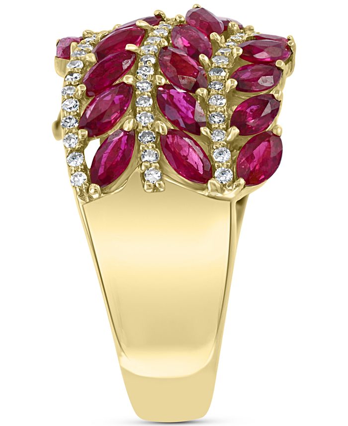 EFFY Collection EFFY® Ruby (2-7/8 ct. t.w.) & Diamond (1/3 ct. t.w ...