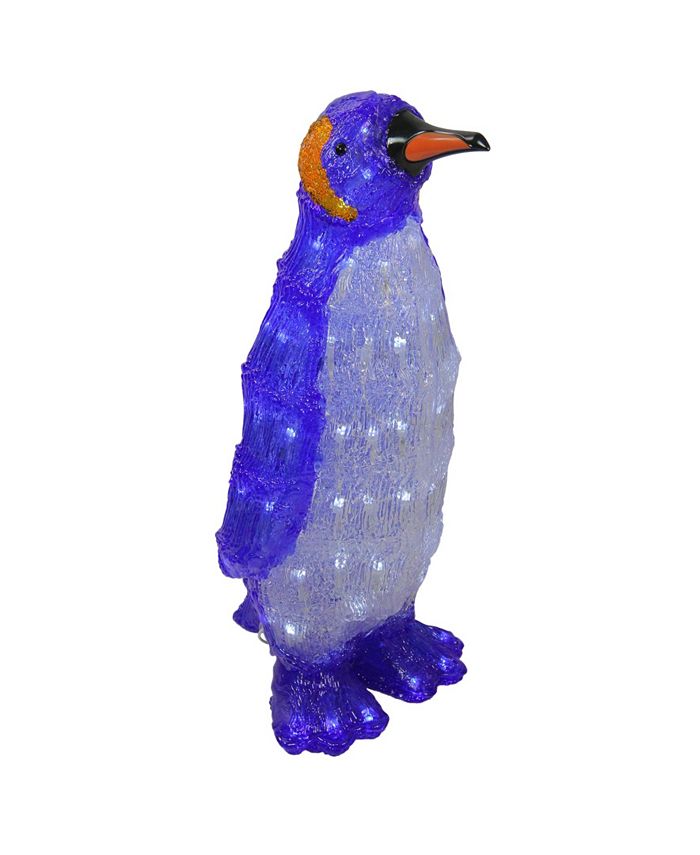 Northlight Lighted Commercial Grade Acrylic Penguin Christmas Outdoor ...