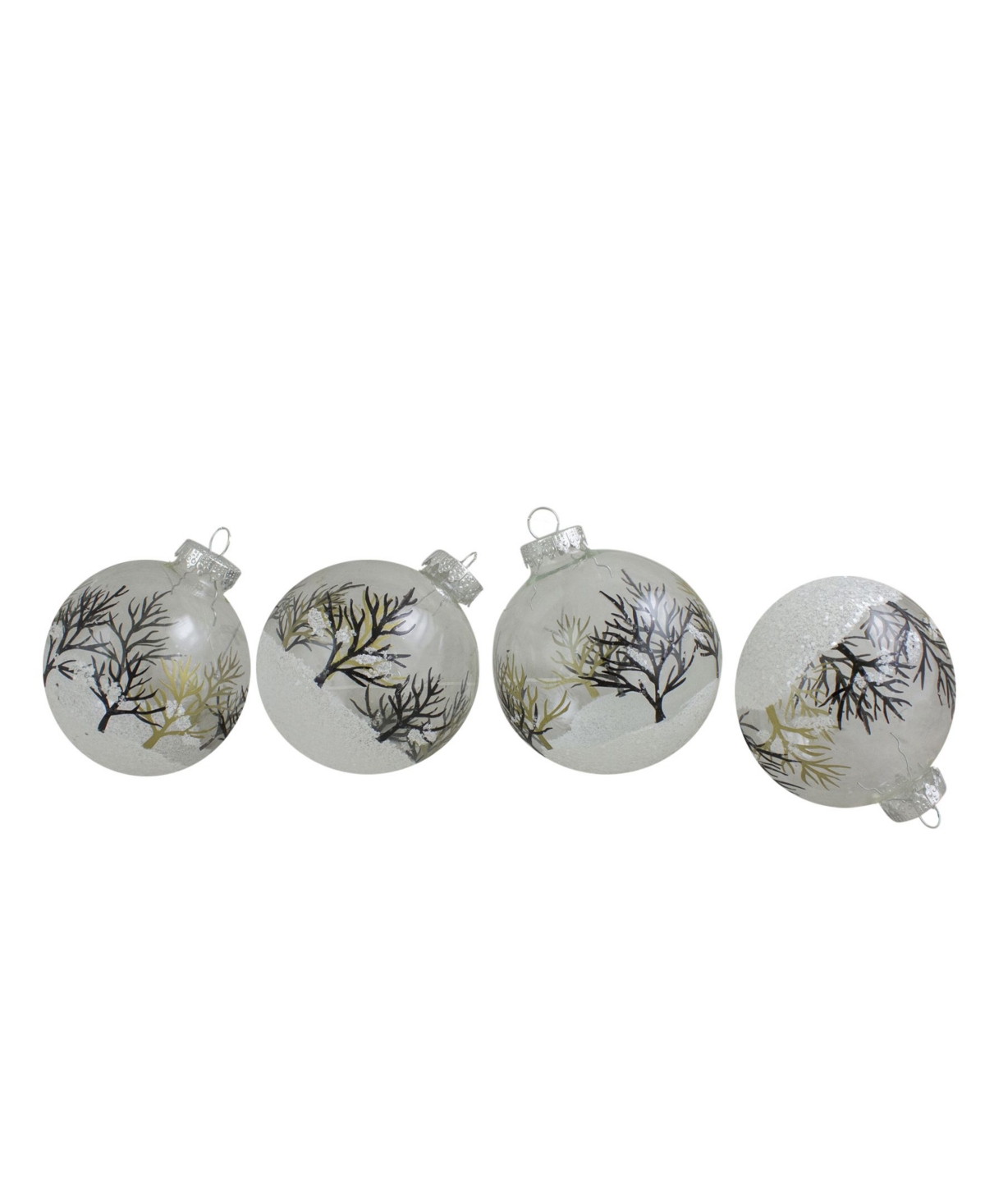 Click here for Northlight Count Clear and Frosted Winter Tree Gla... prices