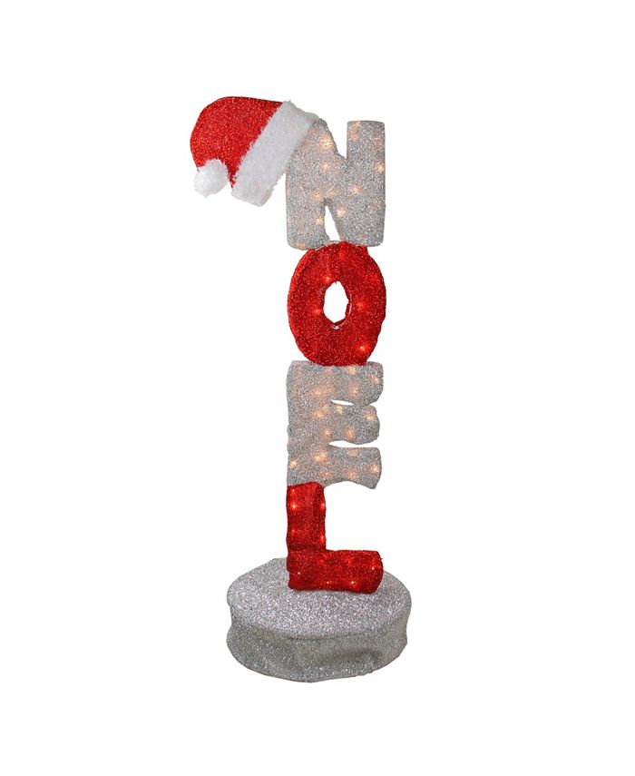 Northlight Lighted Noel Sign Animated Christmas Outdoor Decor - Macy's