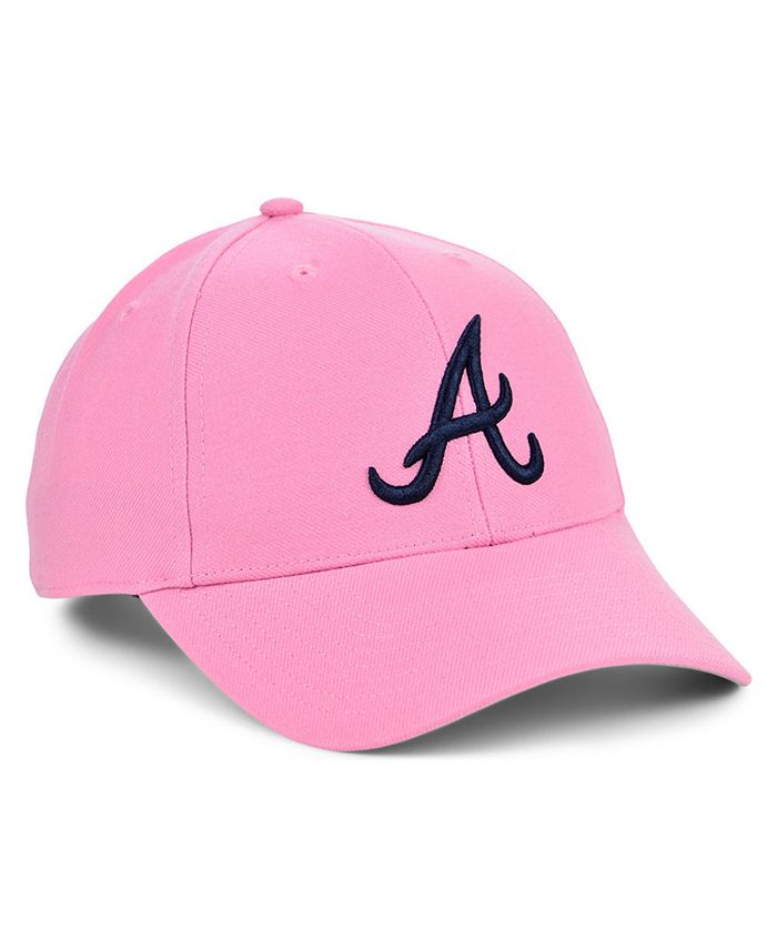 '47 Brand Atlanta Braves Pink Series Cap - Macy's