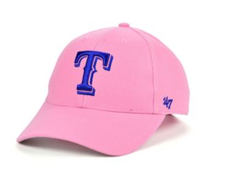 '47 Brand Texas Rangers Pink Series Cap - Macy's