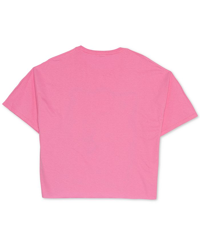 Love Tribe Trendy Plus Size La Rosa Cropped T-Shirt - Macy's