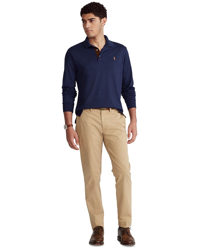 Polo Ralph Lauren Men's Classic-Fit Soft Cotton Polo & Reviews - Polos ...