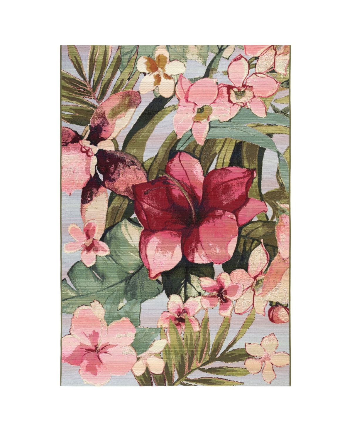 Click here for Liora Manne Marina Tropical Floral Multi 66 x 94 O... prices