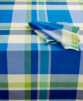 Fiesta Table Linens, Soiree Plaid Set of 4 Napkins - Macy's