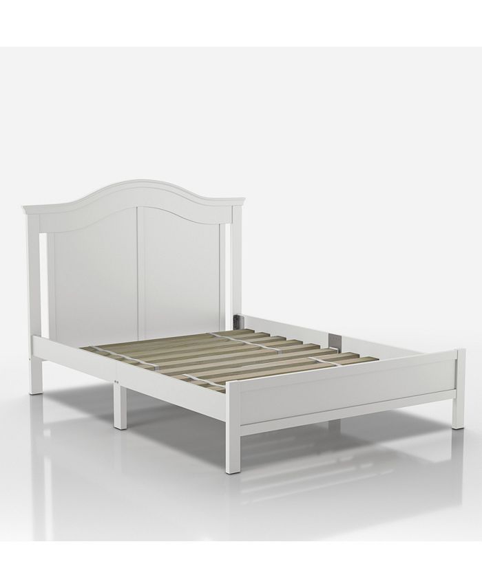 Furniture Furniture of America Berlence Bed with Wood Slats, Full - Macy's