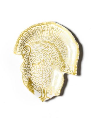 Coton Colors Feathered Turkey Platter - Macy's