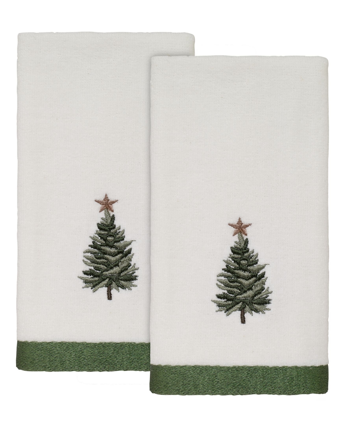 Click here for Avanti Trees with Gold Star Holiday 2-Pc. Fingerti... prices
