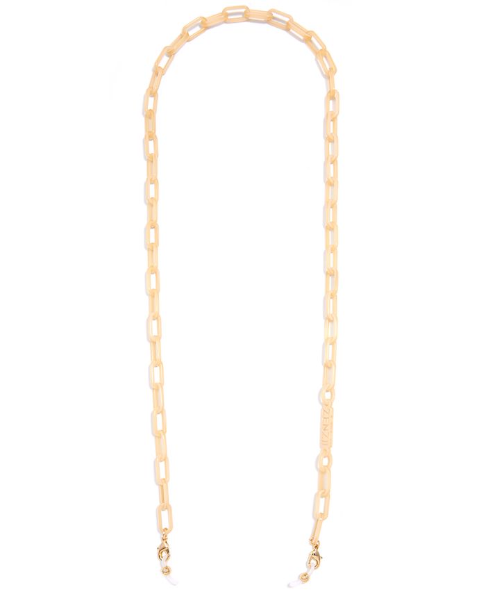 Zenzii Gold-Tone Color-Coated Link Eyeglass Holder 30