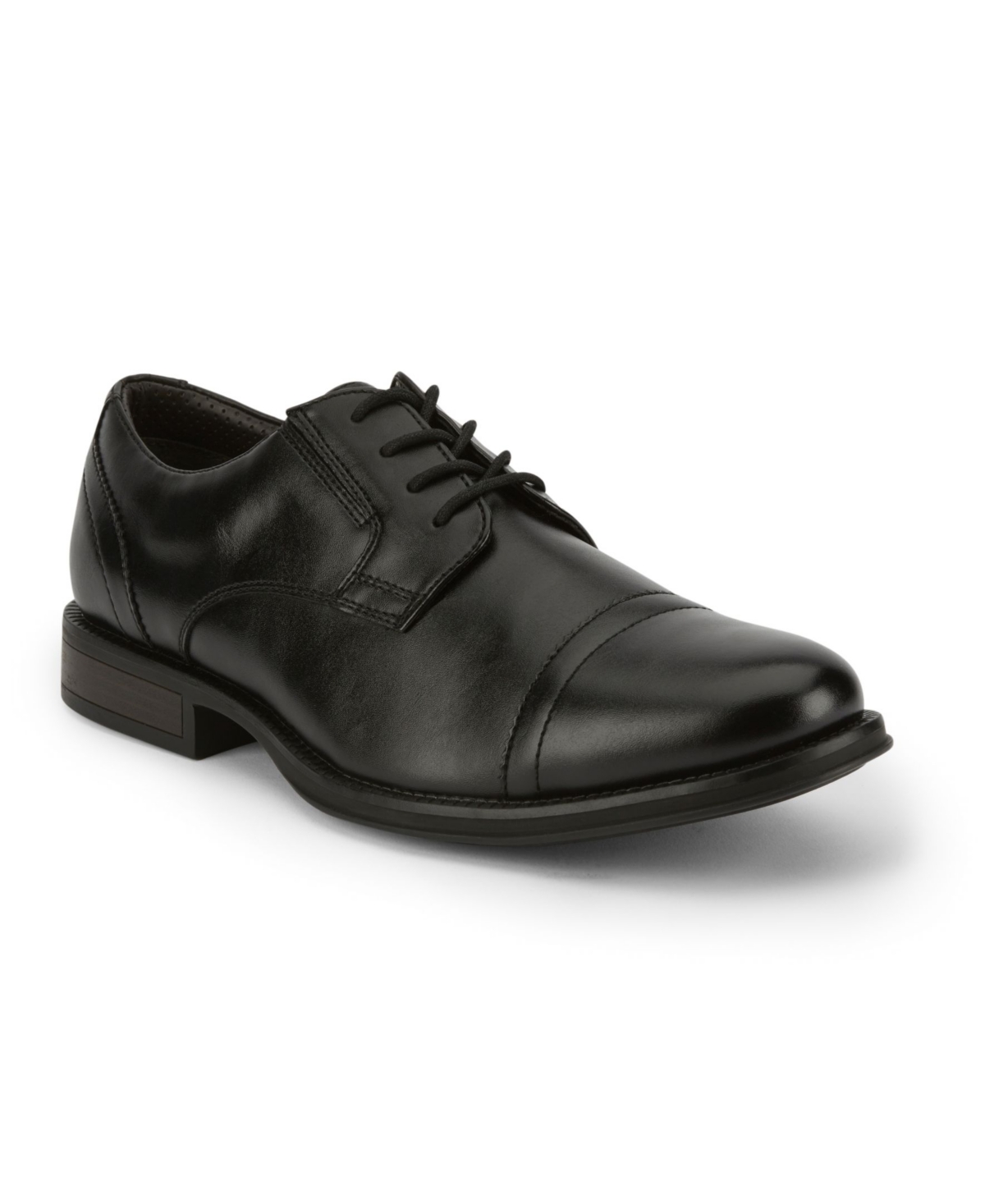 Click here for Dockers Mens Garfield Cap Toe Dress Oxford - Black prices