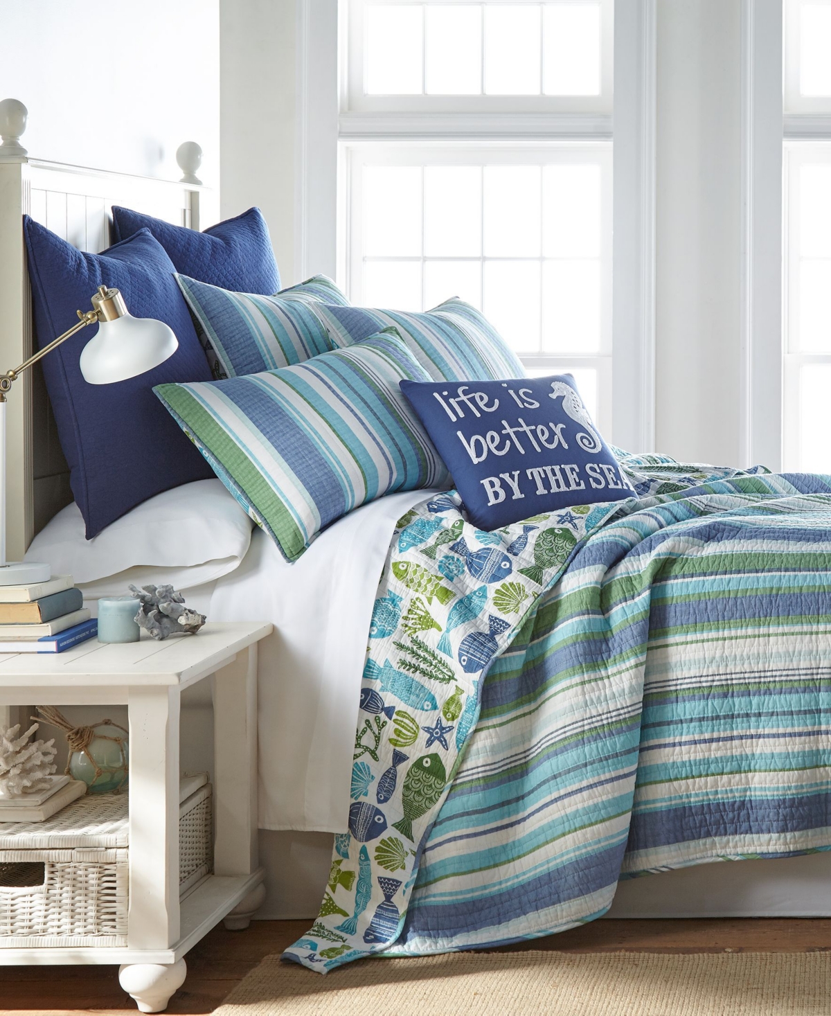 Click here for Levtex Vero 3-Pc. Quilt Set  Full/Queen - Multi prices