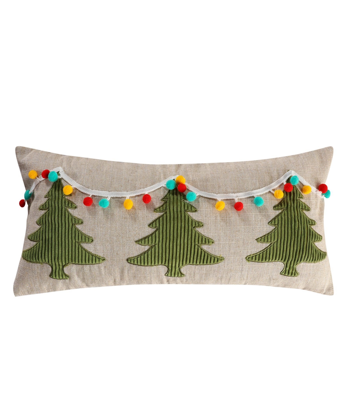 Click here for Levtex Let It Snow Sparkle Christmas Pom Decorativ... prices