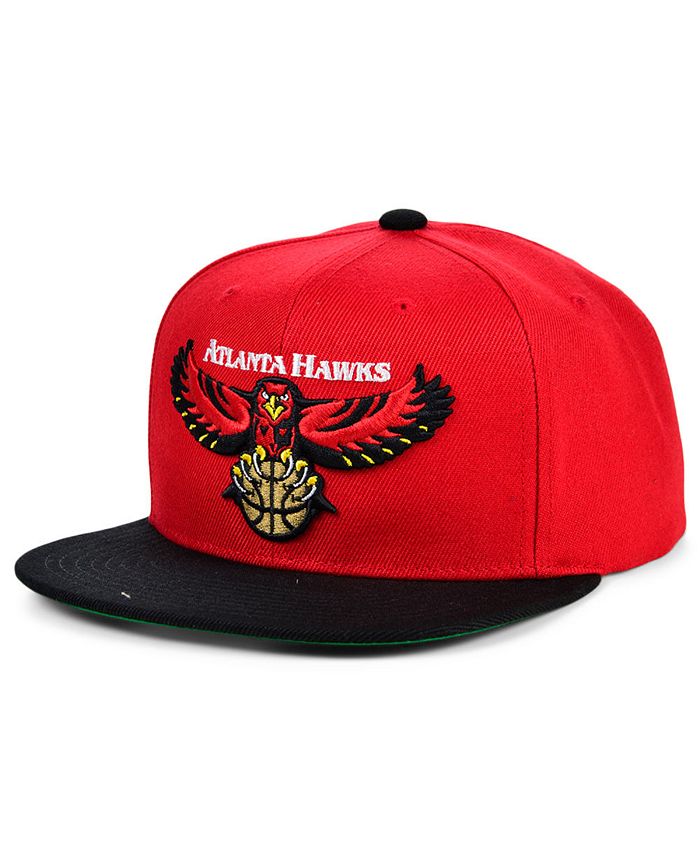 Mitchell & Ness Atlanta Hawks 2 Tone Classic Snapback Cap - Macy's