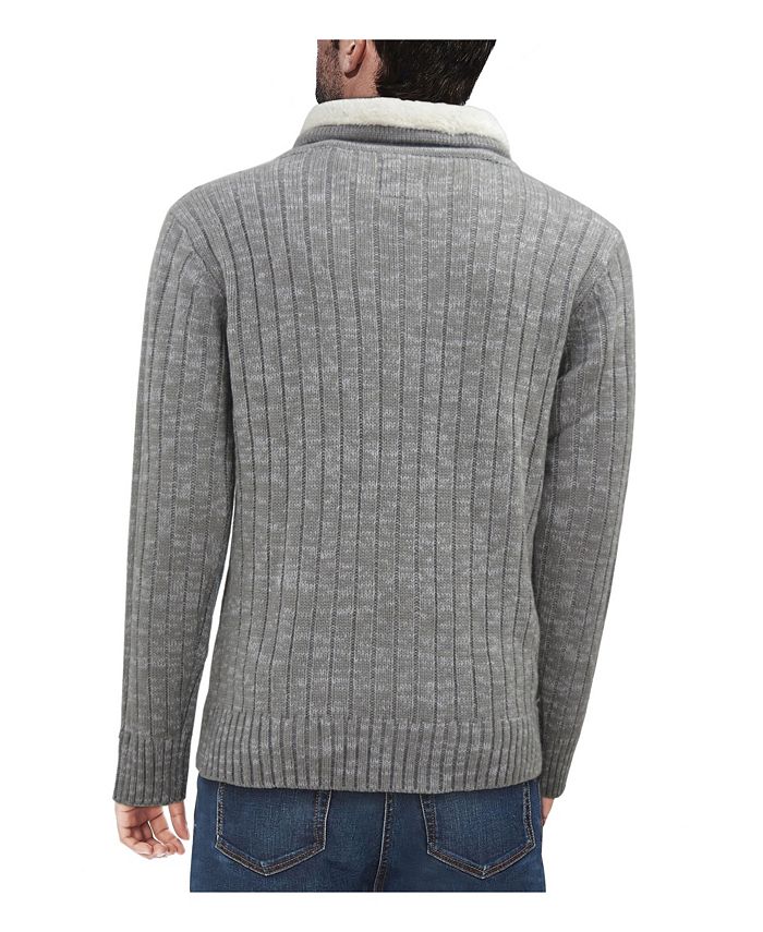 X-Ray Men's Shawl Neck Knit Sweater & Reviews - Men - Macy's