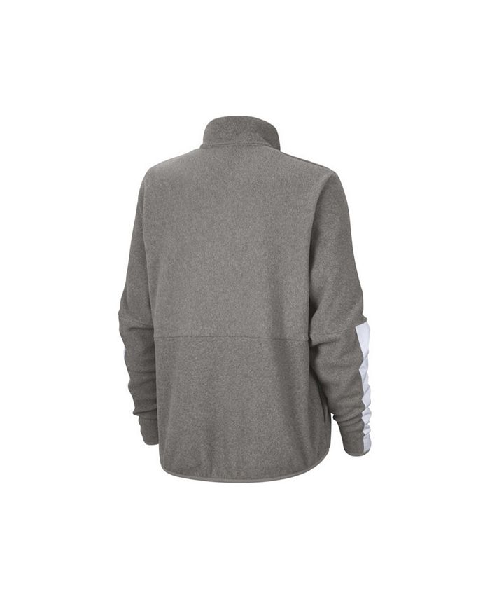 Nike Women's Ohio State Buckeyes Therma Fleece Half-Zip Pullover - Macy's