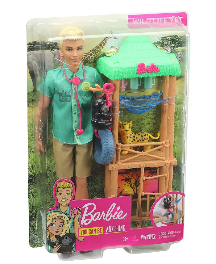 Barbie Ken Wildlife Vet Doll - Macy's