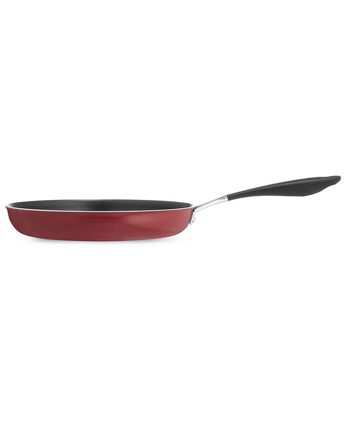 Belgique Nonstick Aluminum Red Fry Pans, Set of 2, Created for Macy's ...