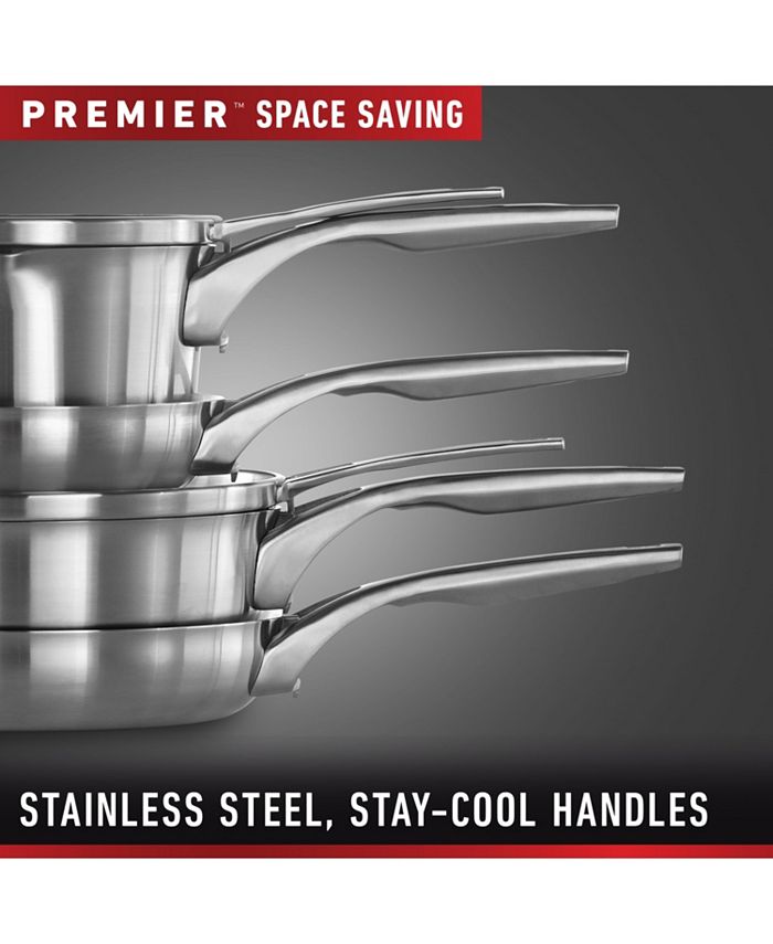 Calphalon Premier Space Saving Stainless Steel 10 Fry Pan Macys