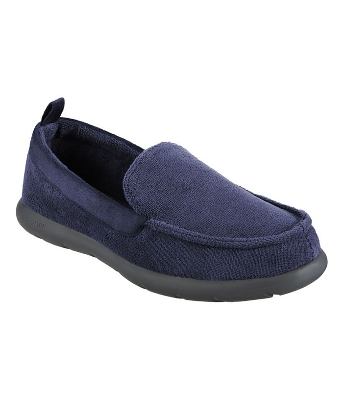 Isotoner Signature Men's Moccasin Slippers - Macy's