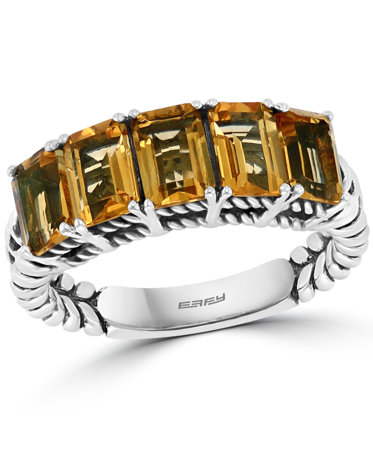 Click here for Effy Citrine Statement Ring (2-7/8 ct. t.w.) in St... prices