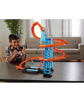 Hot Wheels Sky Crash Tower™, Track Set - Macy's