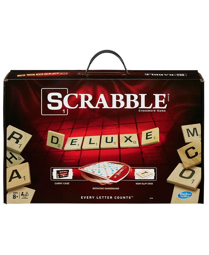 Hasbro Gaming Hasbro Scrabble Deluxe - Macy's