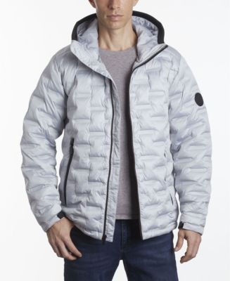 Perry Ellis Men's Tech Puffer Jacket - Macy's