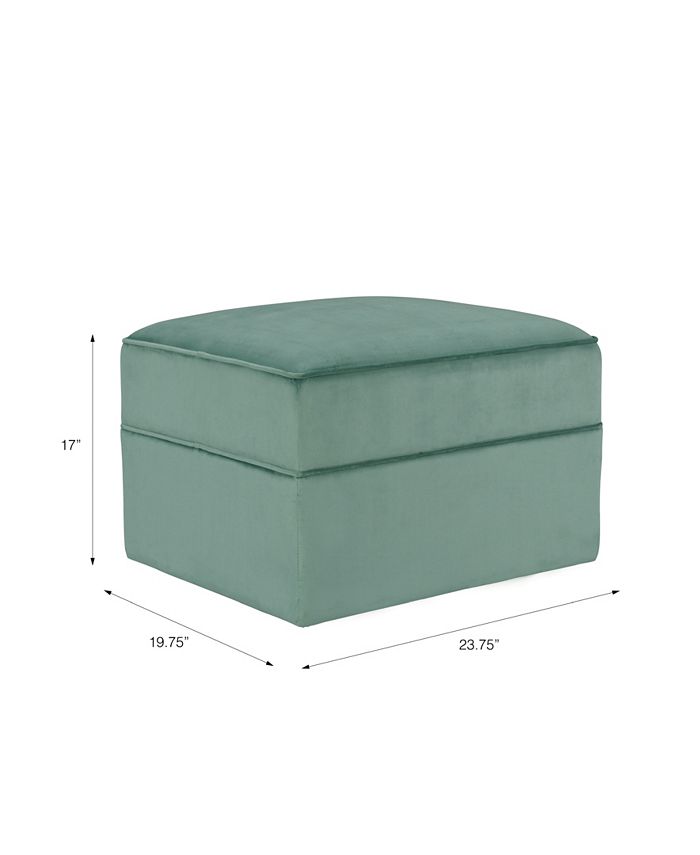 CosmoLiving Juliette Side Table and Ottoman Set - Macy's