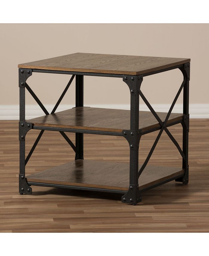Baxton Studio Milo End Table - Macy's