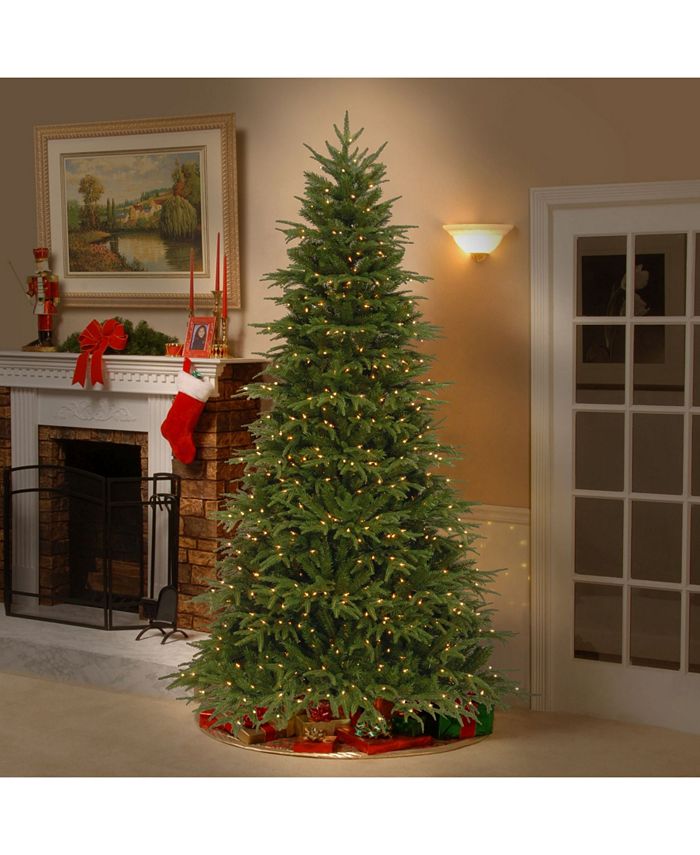 National Tree Company 9' Feel Real Northern Frasier Fir Tree with 1000 ...